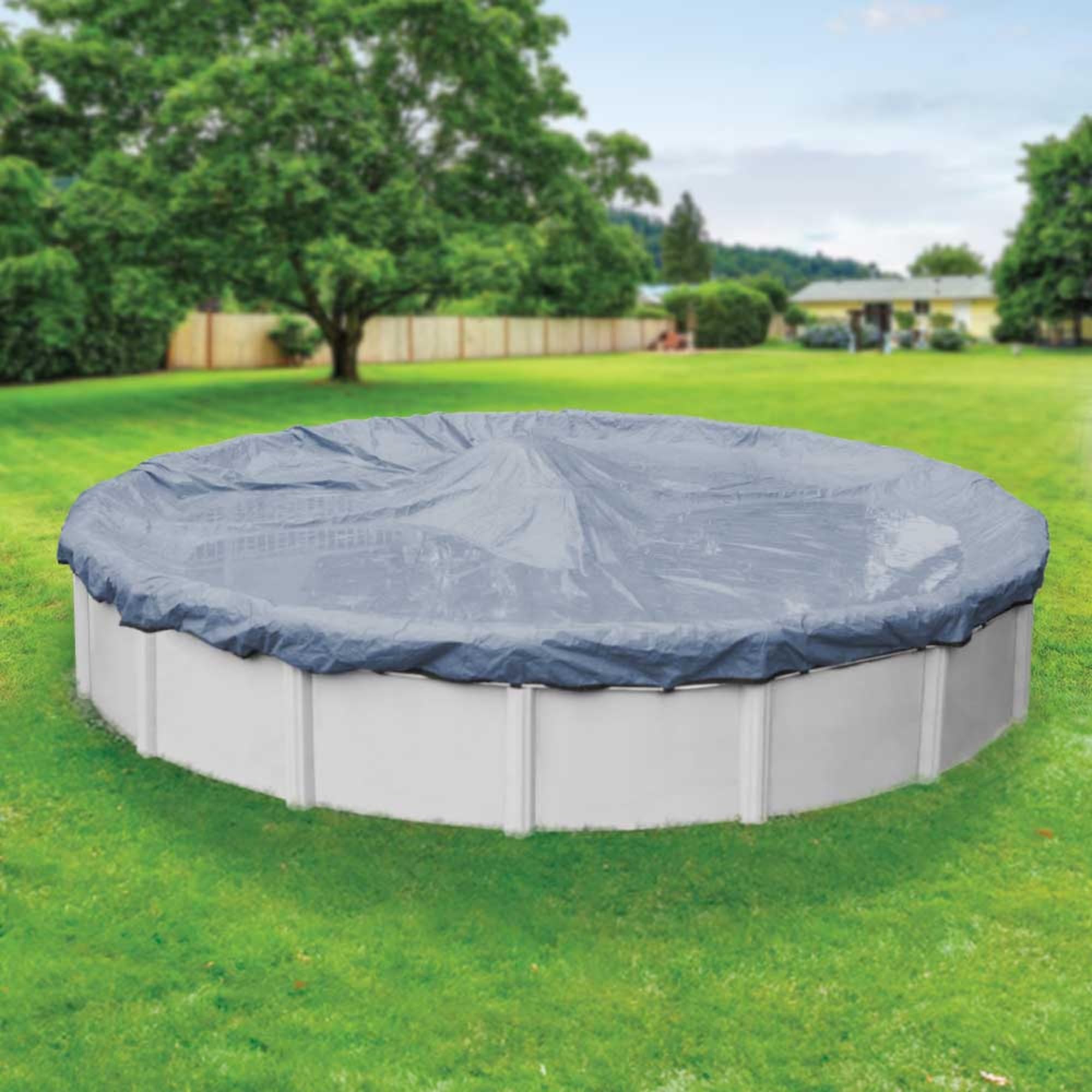 Snapklik.com : Robelle 18 Ft Blue Winter Pool Cover For Above Ground ...