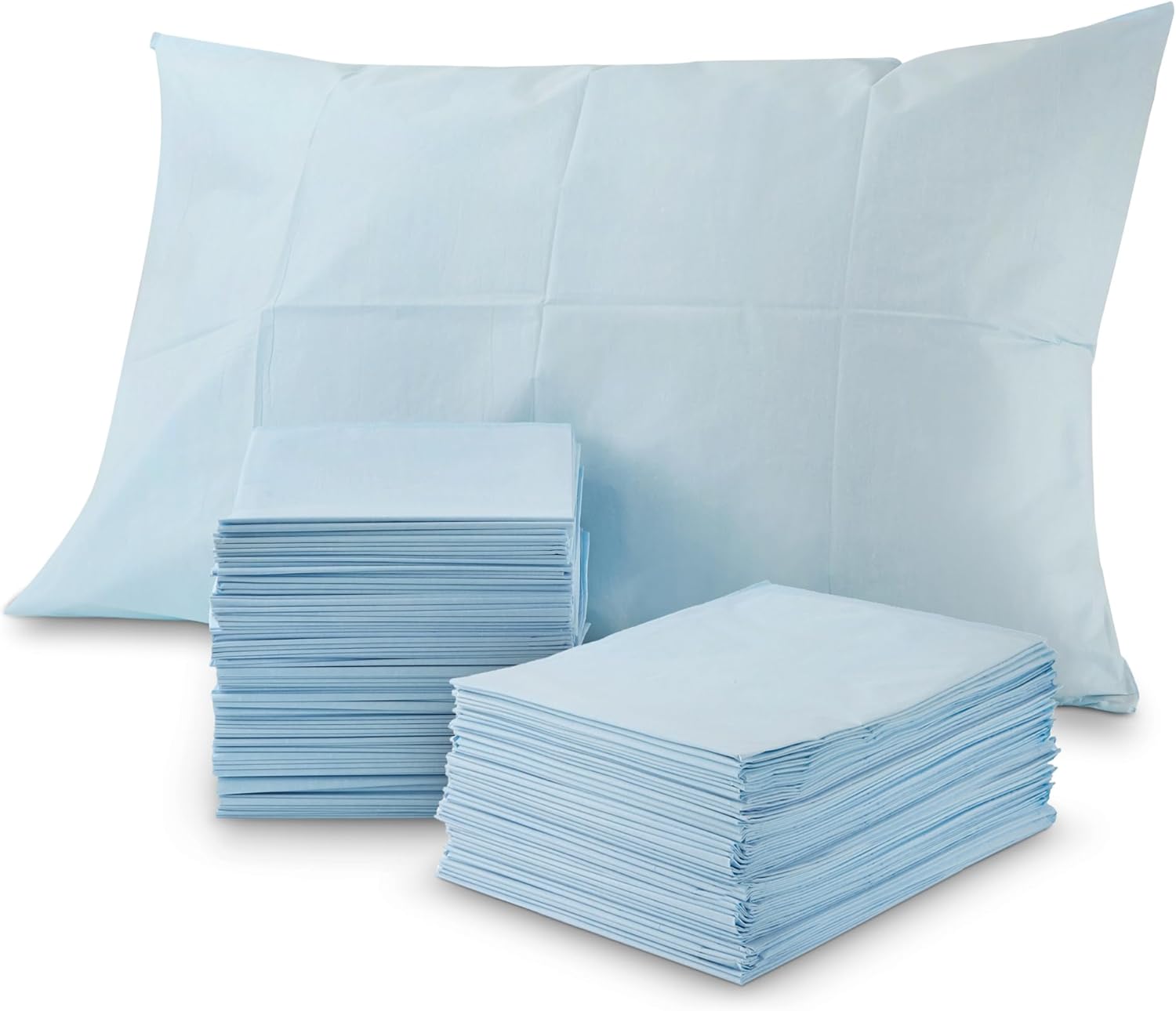 Amazon.com: Stock Your Home (100 Count) Disposable Pillow Case Covers ...