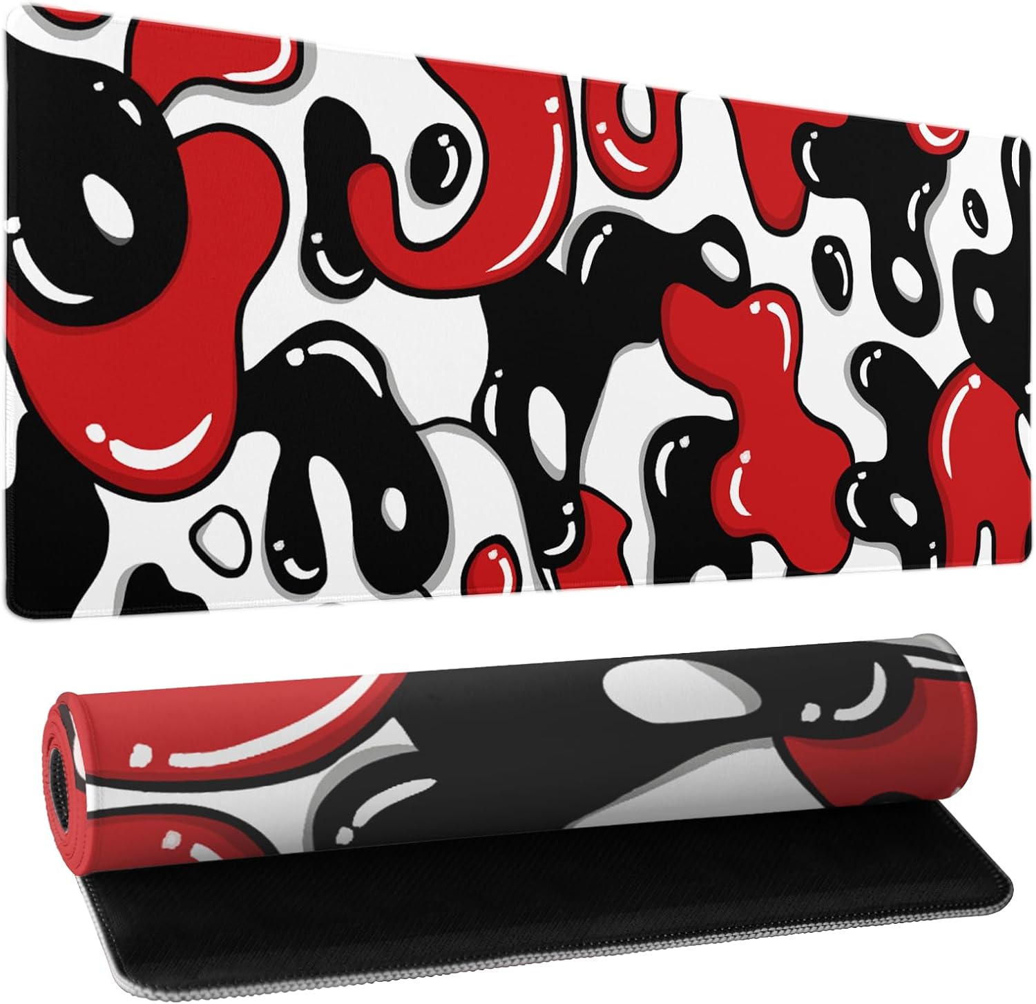 Amazon.com: Japanese Anime Geometric Gaming Mouse Pad XL 31.5x11.8 Inch ...