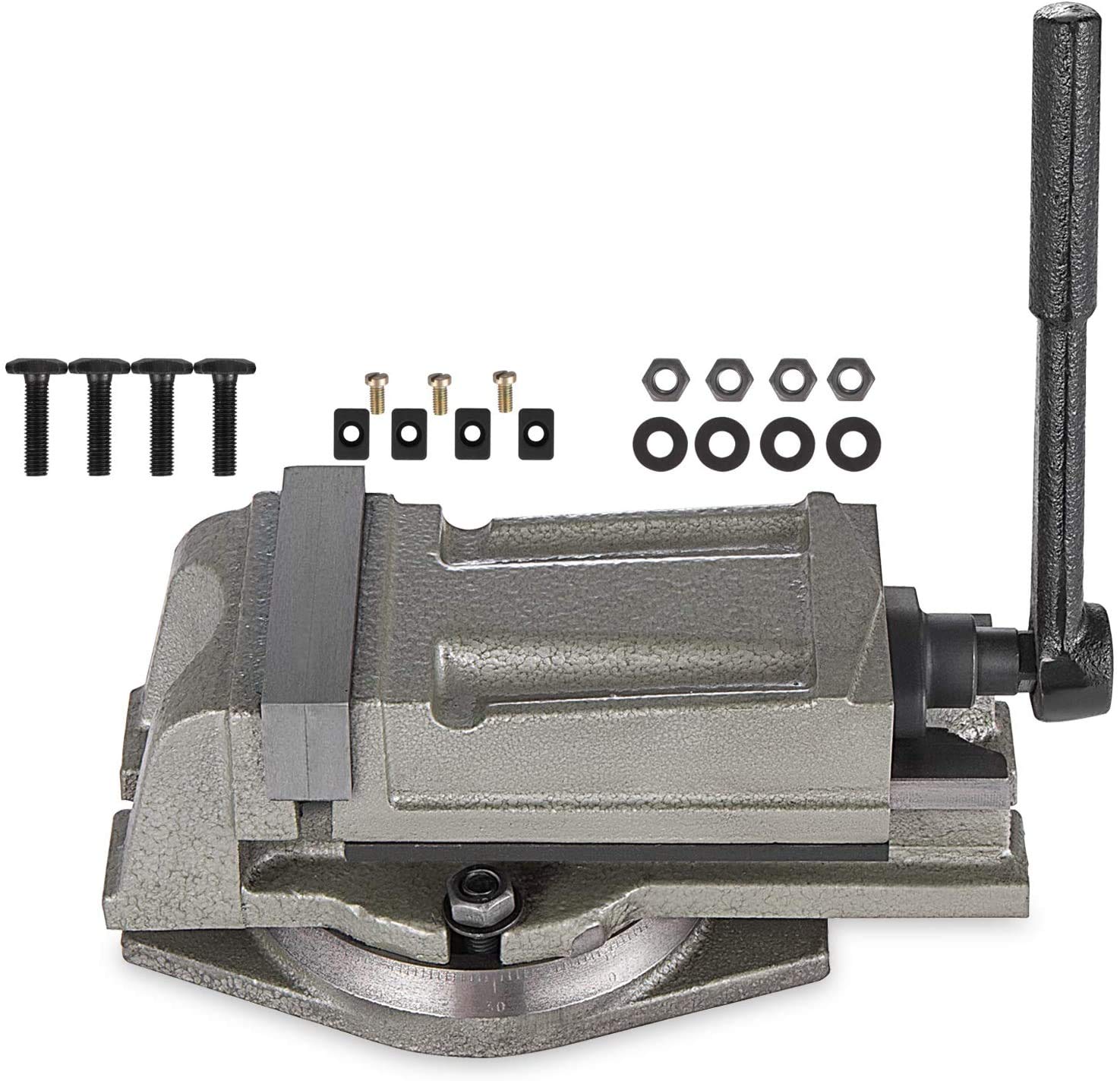 Generic 100Mm Precision Swivel Rotating Base Machine Bench Lathe ...