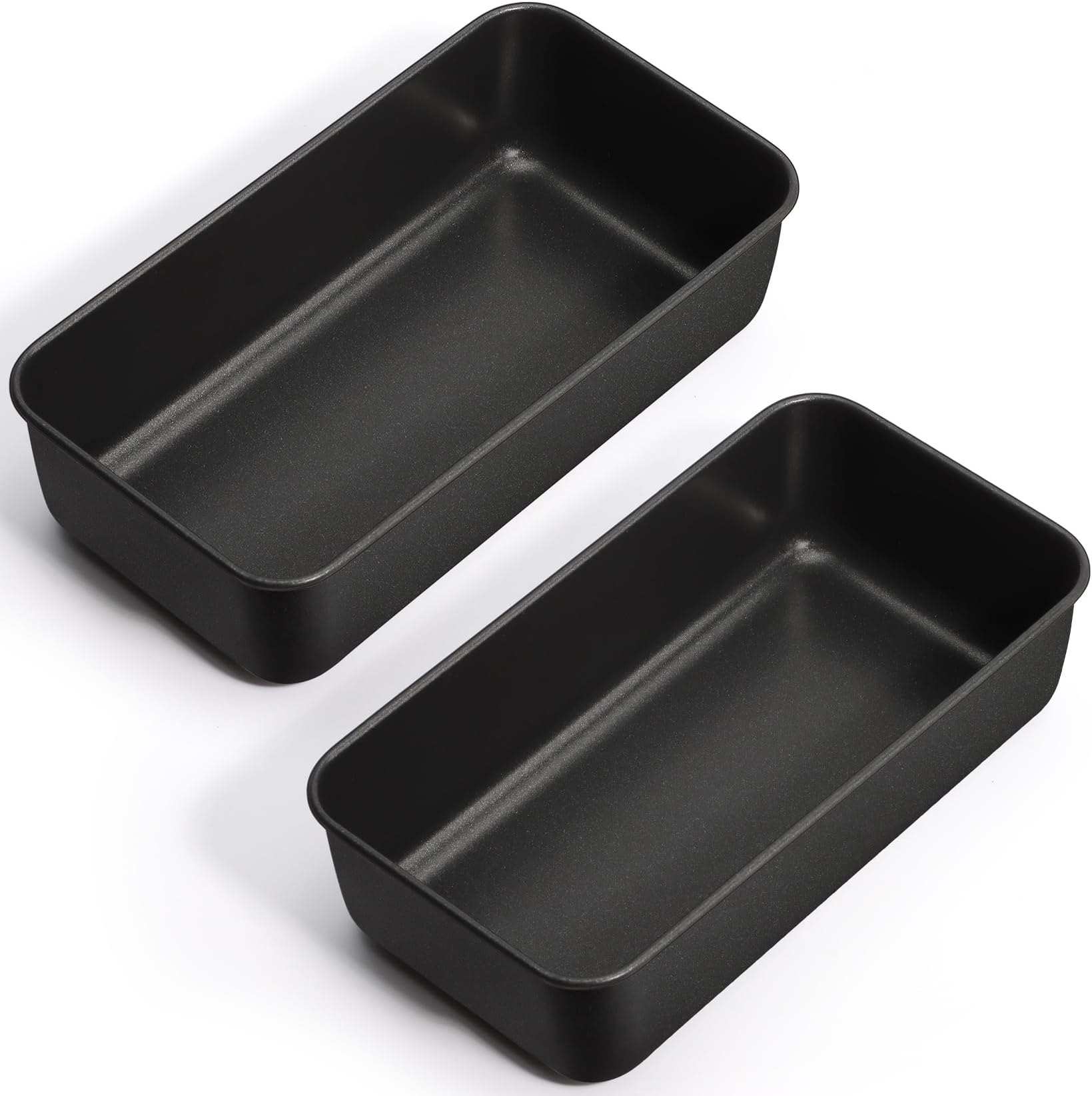 Amazon.com: Patelai 4 Pieces Nonstick Bread Pan Loaf Pan 8.5 x 4.5 Inch ...