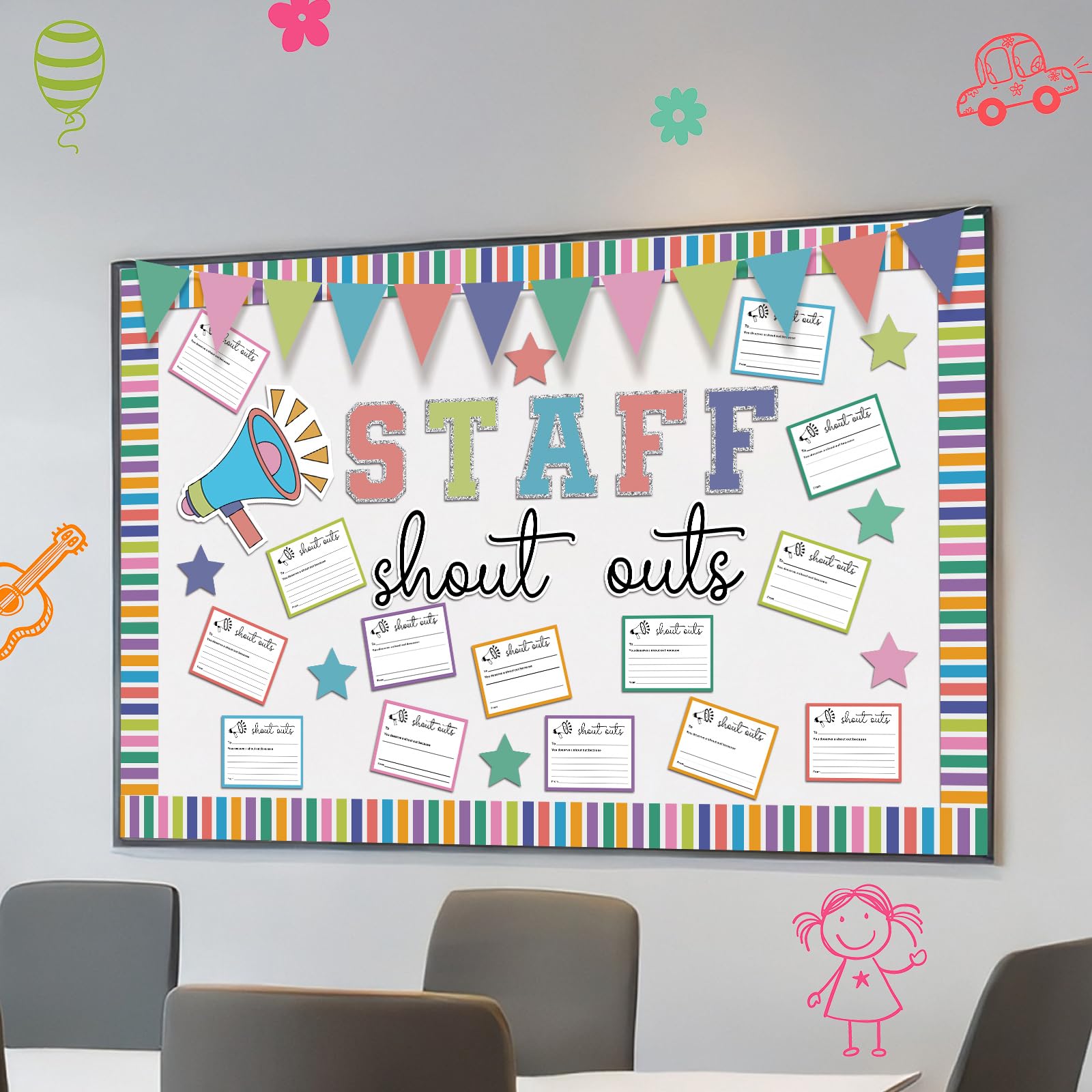 Staff Notice Board Sign