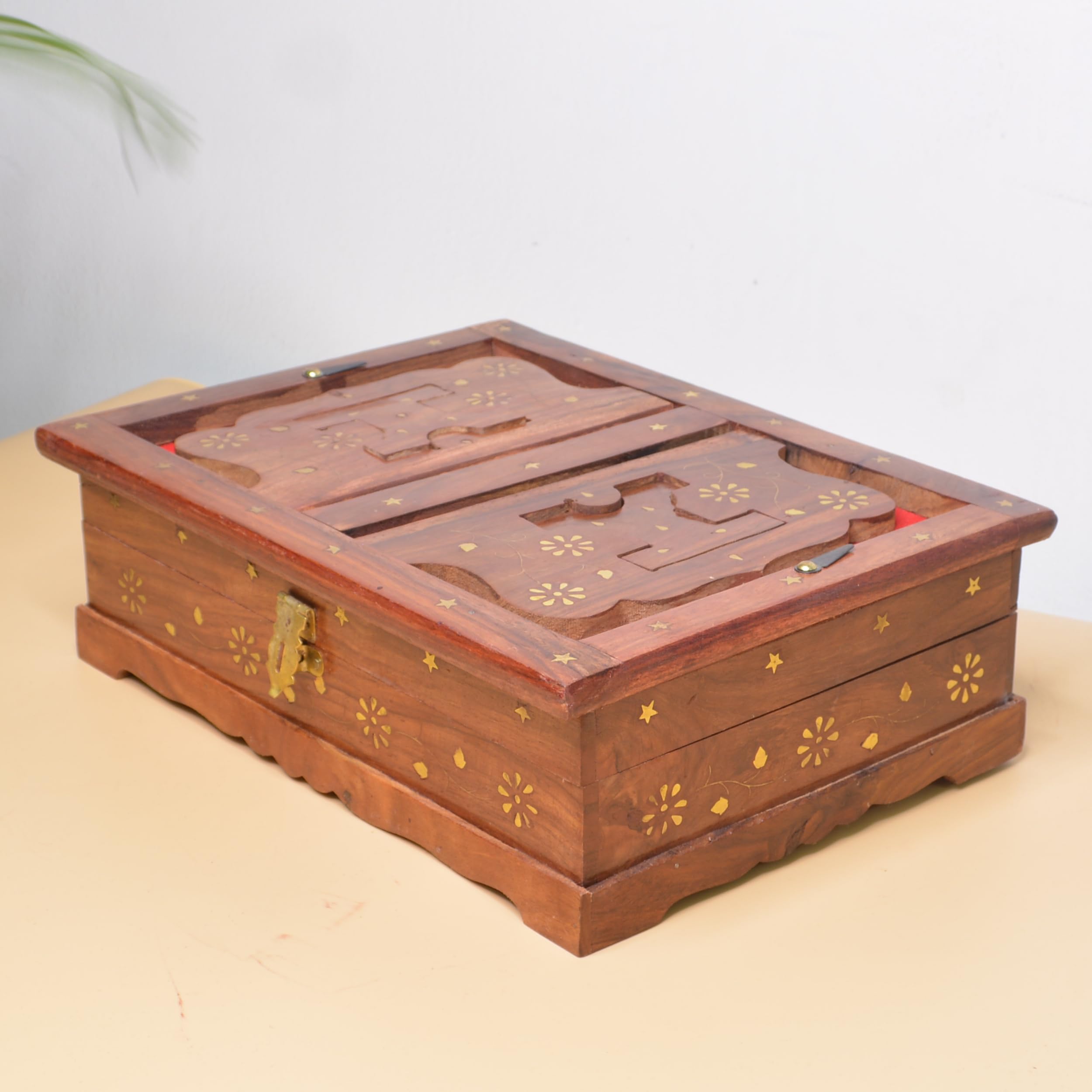 Kaal Enterprises Wooden Rehal Box Book Storage Book Holder Holy ...