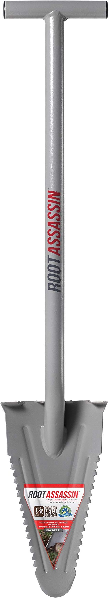 Amazon.com : Lil' Digger 29" Heavy Duty Small Double Serrated Shovel ...