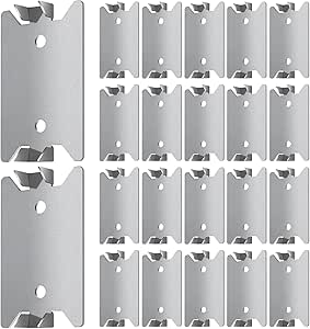 200 Pack Nail Plates for Wood Studs - 1.5"x2.5" Protection Plates ...
