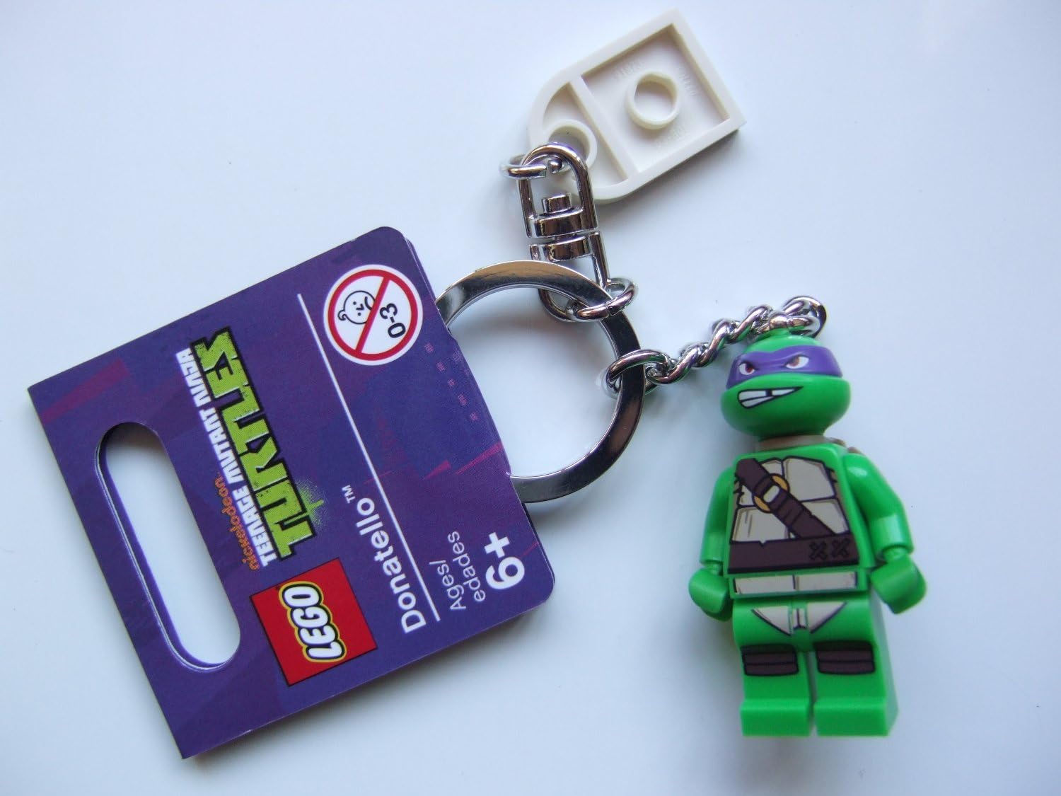 LEGO Teenage Mutant Ninja Turtles: Donatello Keychain : Amazon.ca: Toys ...