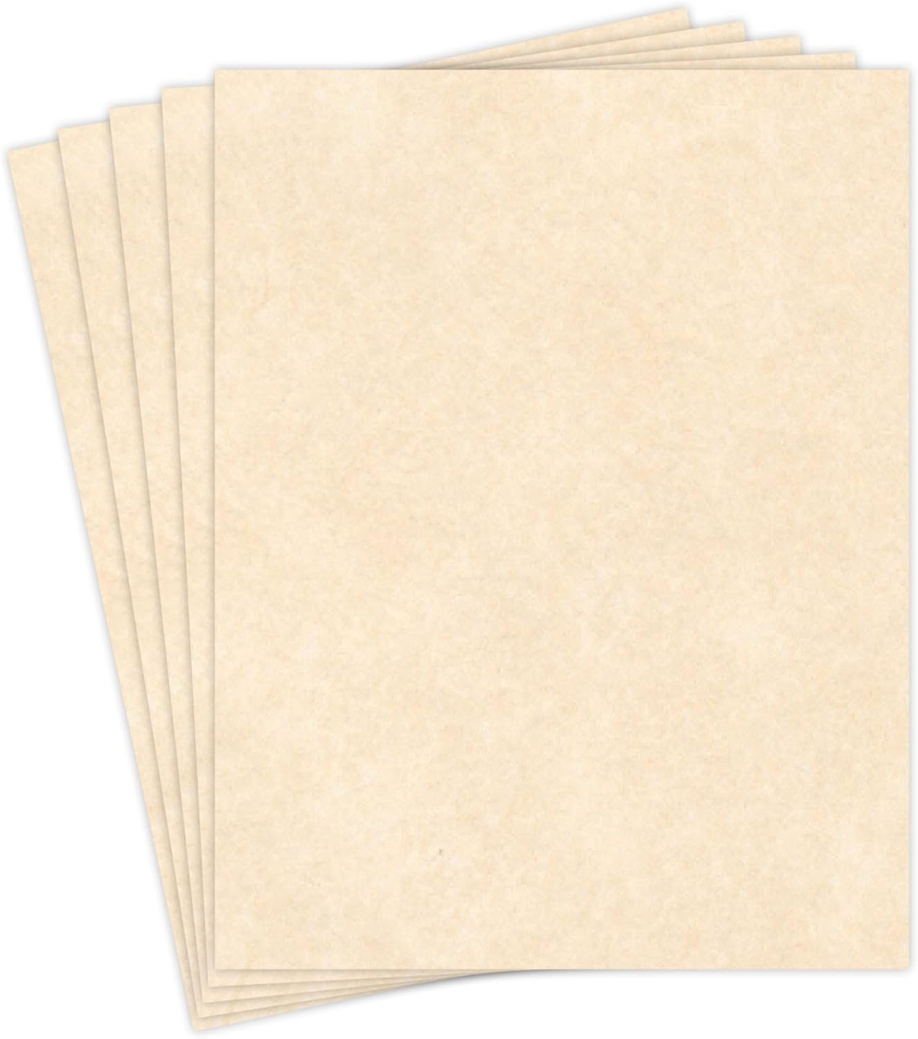 Amazon.com: Natural Stationery Parchment Recycled Paper | 65Lb Cover ...