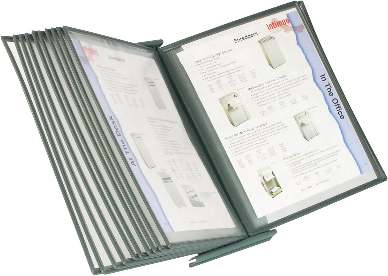 Amazon.com : Martin Yale MVSM10 MasterView Executive Desktop Stand, 10 ...