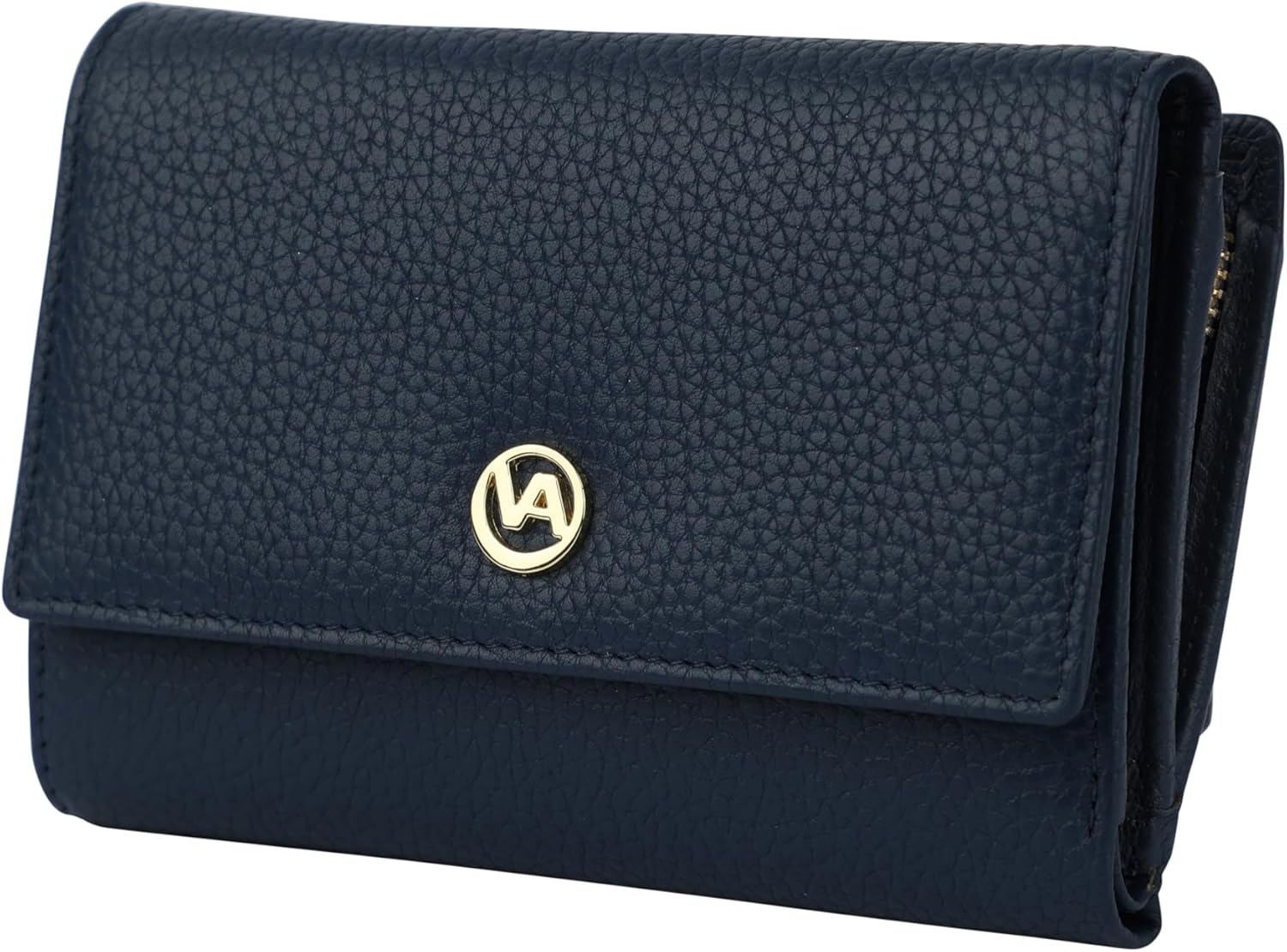 Amazon.com: Vera Pelle Women Wallet Genuine Italian Leather 10 Cards 7 ...