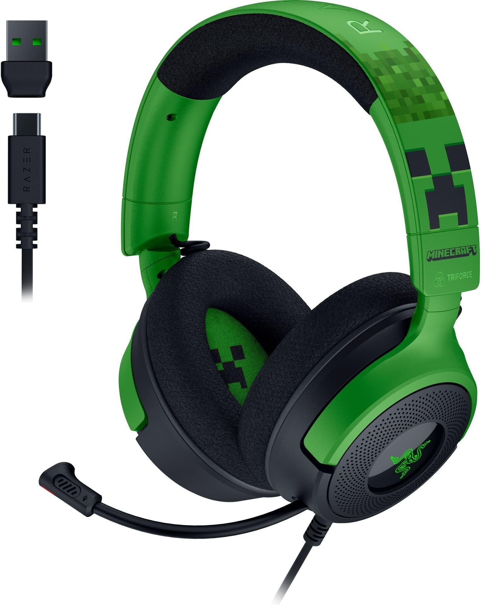 Amazon.com: Razer Kraken V4 X Wired Gaming Headset: 40 mm Drivers ...