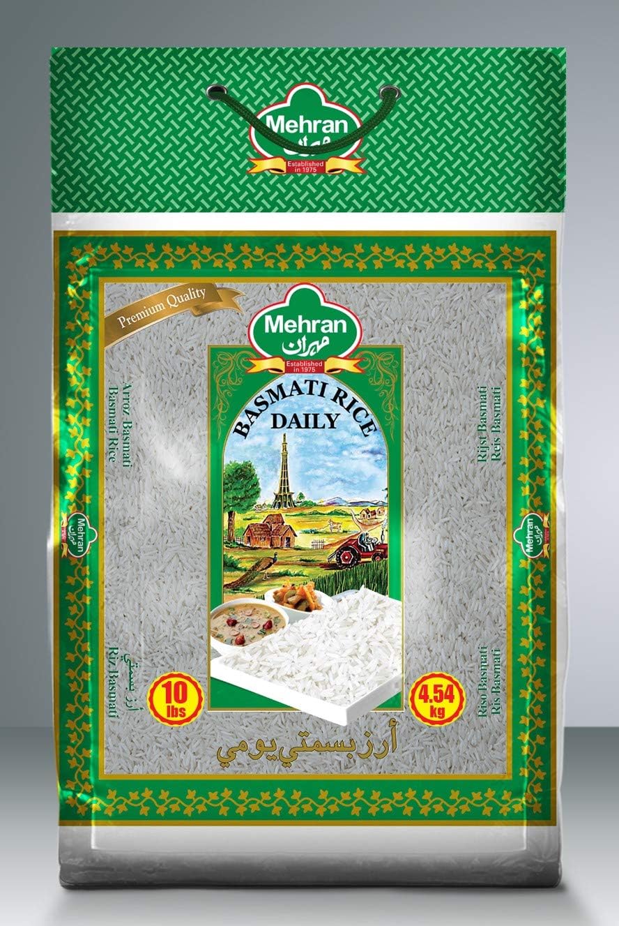 Mehran Basmati Sella Rice 5 kg, 4 Bags : Amazon.com.au: Grocery