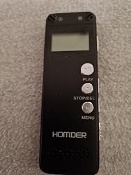 Digital Voice Recorder, Homder USB Professional Dictaphone Recorder ...