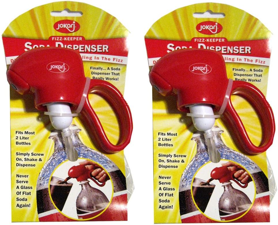Amazon.com: 2 Pack Soda Dispenser Fizz Saver Cap 2 Liter Bubble Keeper ...