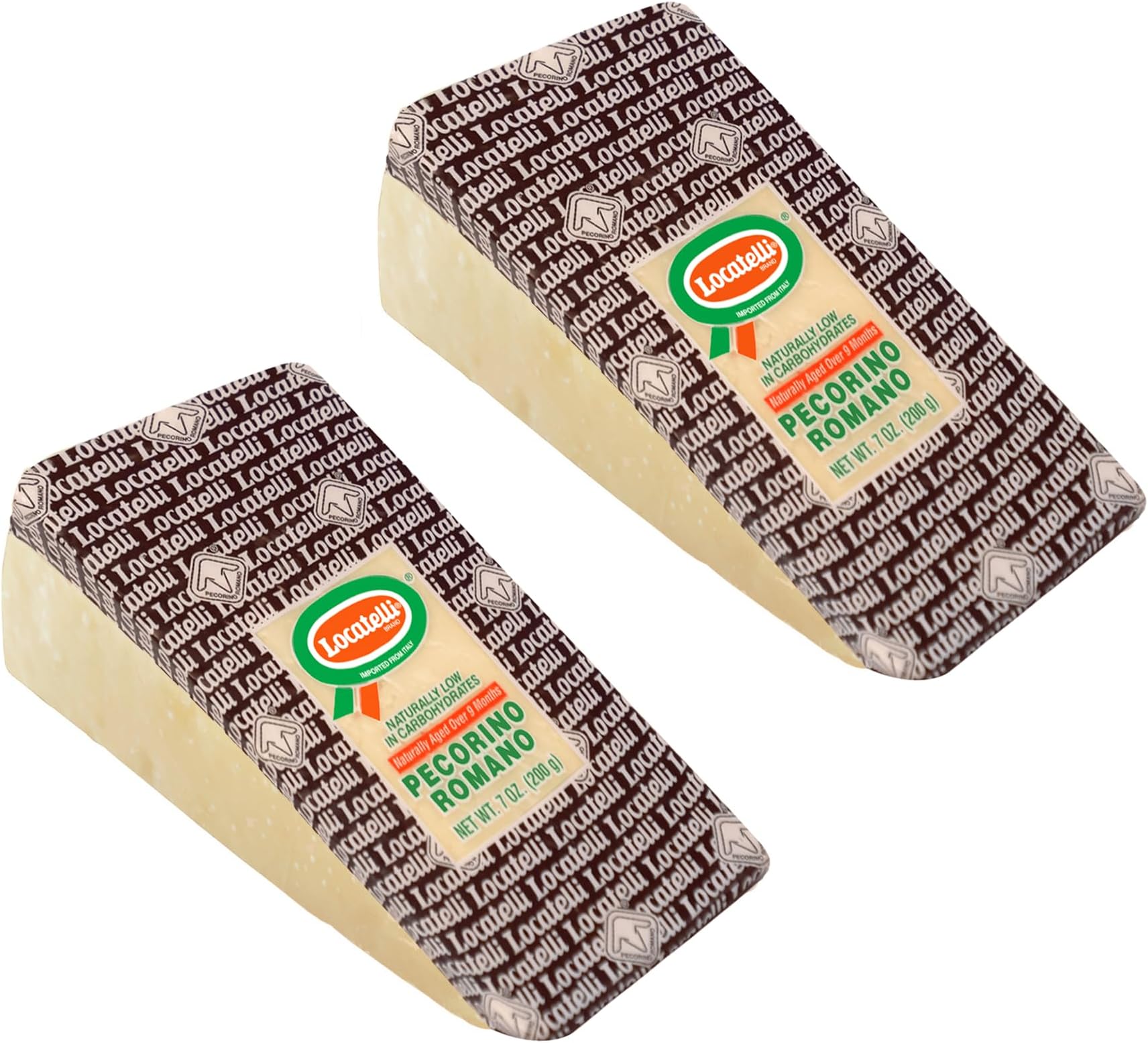 Amazon.com: Locatelli Pecorino Romano Cheese Wedge | Imported From ...