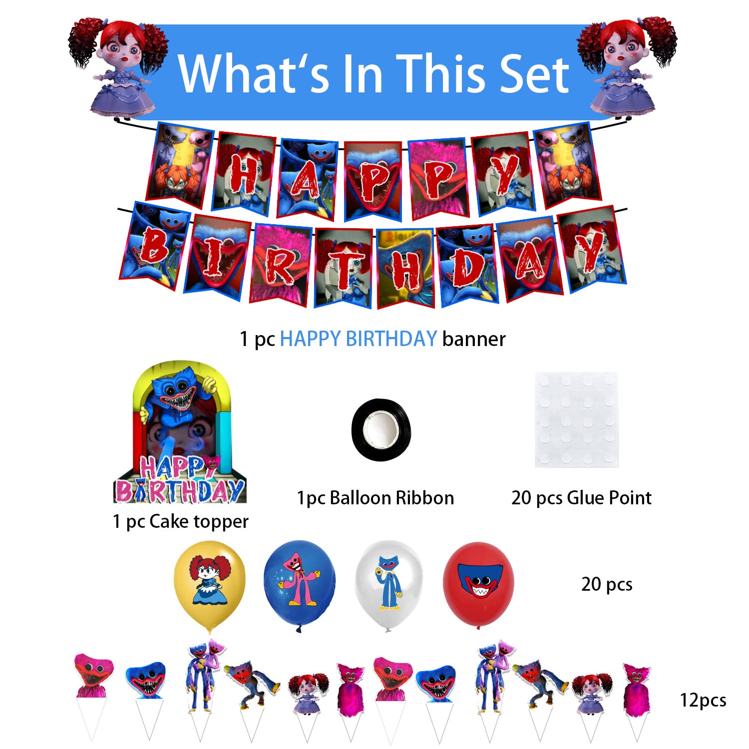 Huggy Wuggys Birthday Party Supplies Huggy Wuggy Birthday Party huggy-wuggys-birthday-party-supplies-huggy-wuggy-birthday-party