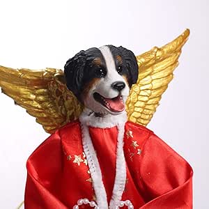 Amazon.com: Bernese Mountain Dog Angel Tree Topper : Home & Kitchen