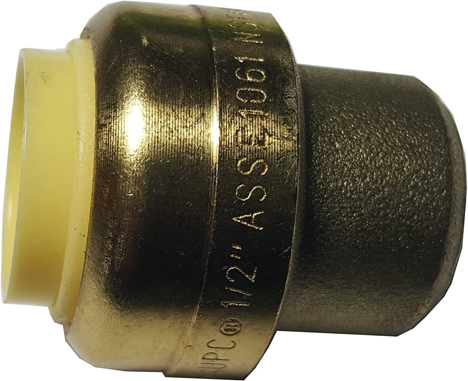 Amazon.com: 2 Pieces XFITTING 3/8" Push Fit Cap, Brass End Cap ...