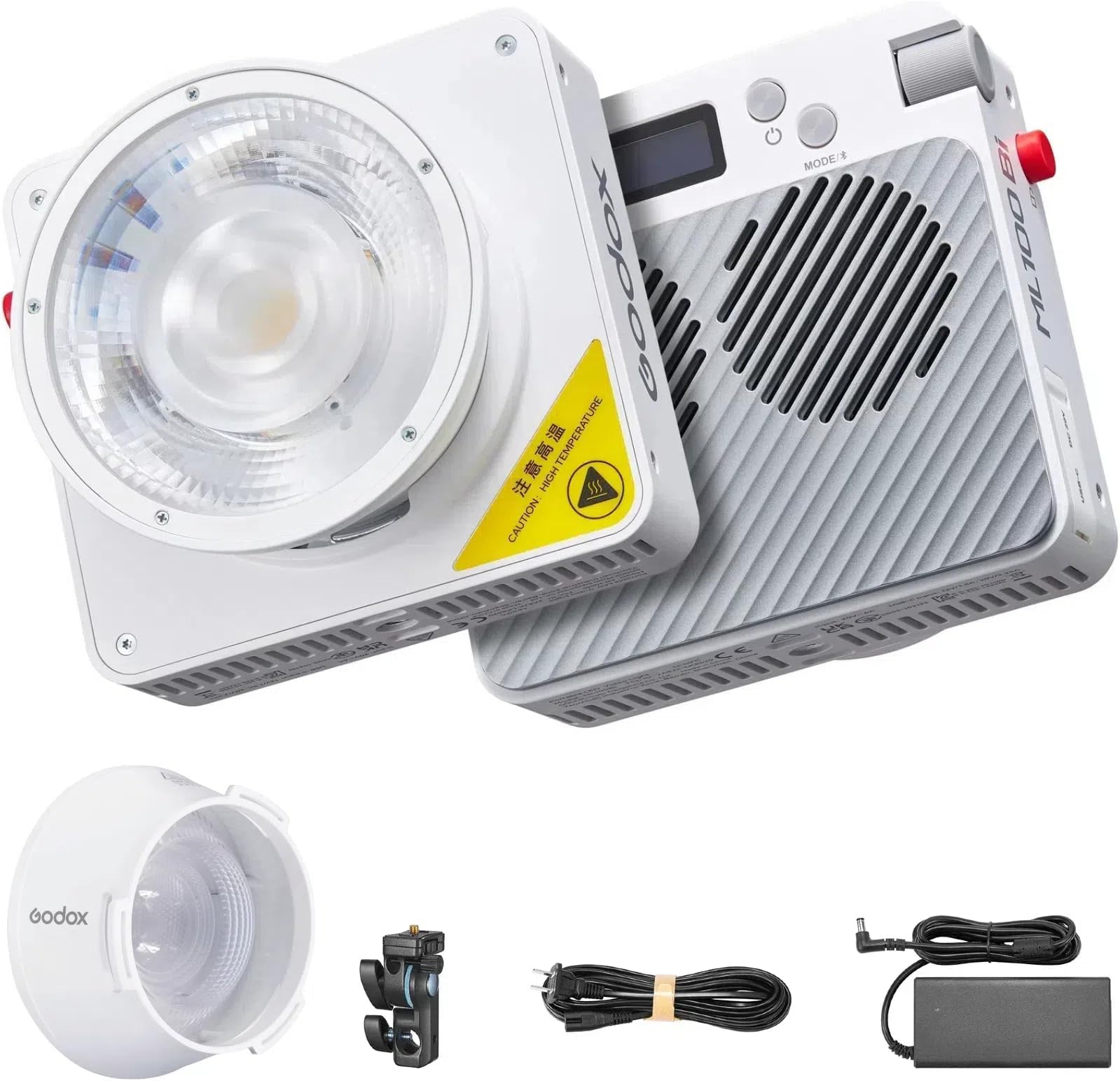 Amazon.com : GODOX ML100Bi Portable LED Video Light 100W - GODOX ...