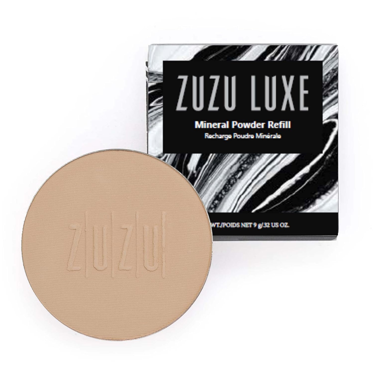 Amazon.com : ZUZU LUXE Mineral Powder, Dual Powder Foundation, medium ...
