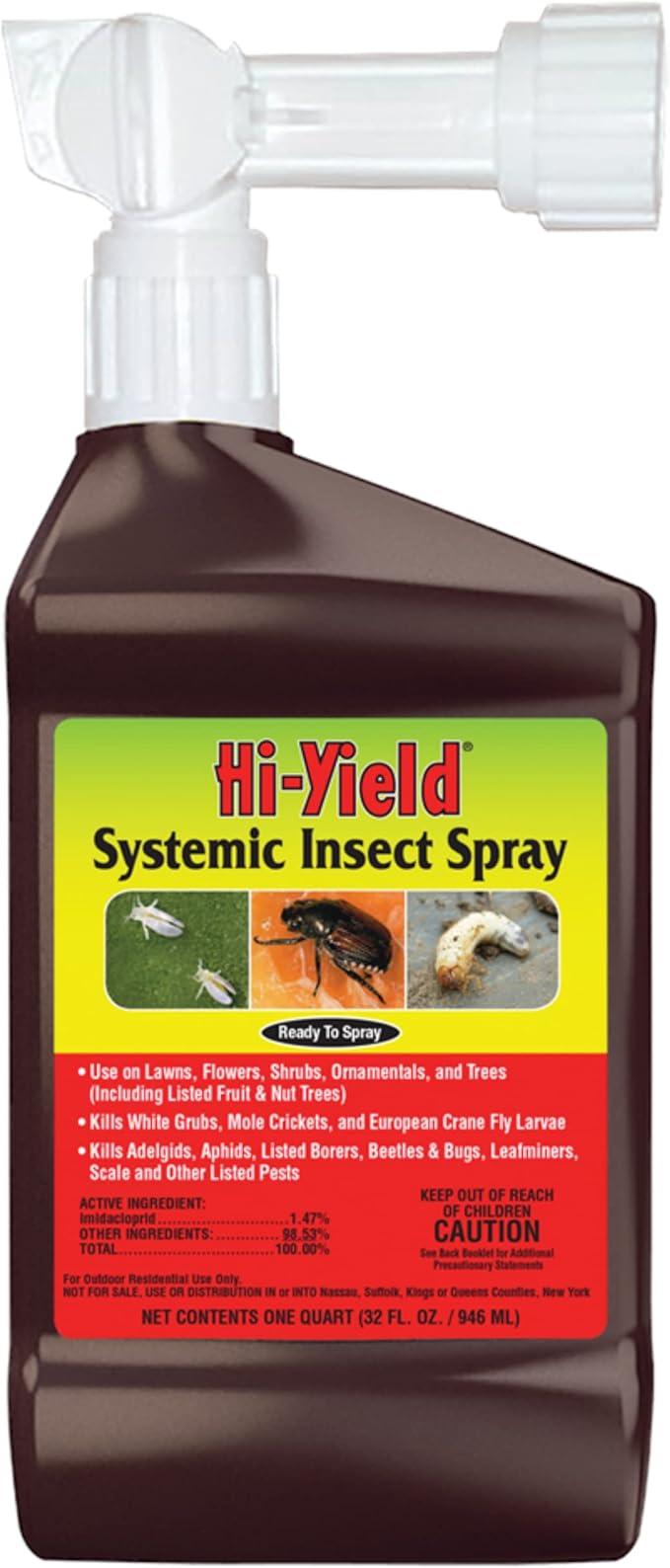 Amazon.com: Hi-Yield (30206) Systemic Insect Spray RTS (32 oz) : Patio ...