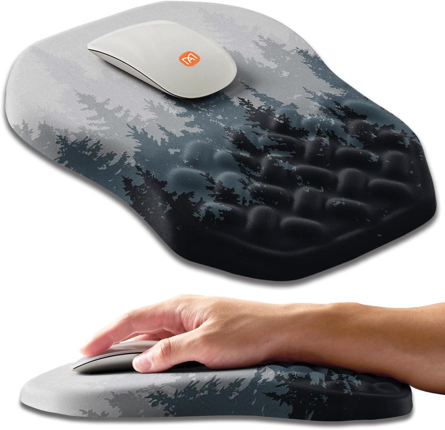 Amazon.com: Armanza Ergonomic Slope Mouse Pad Wrist Support, Wrist Rest ...