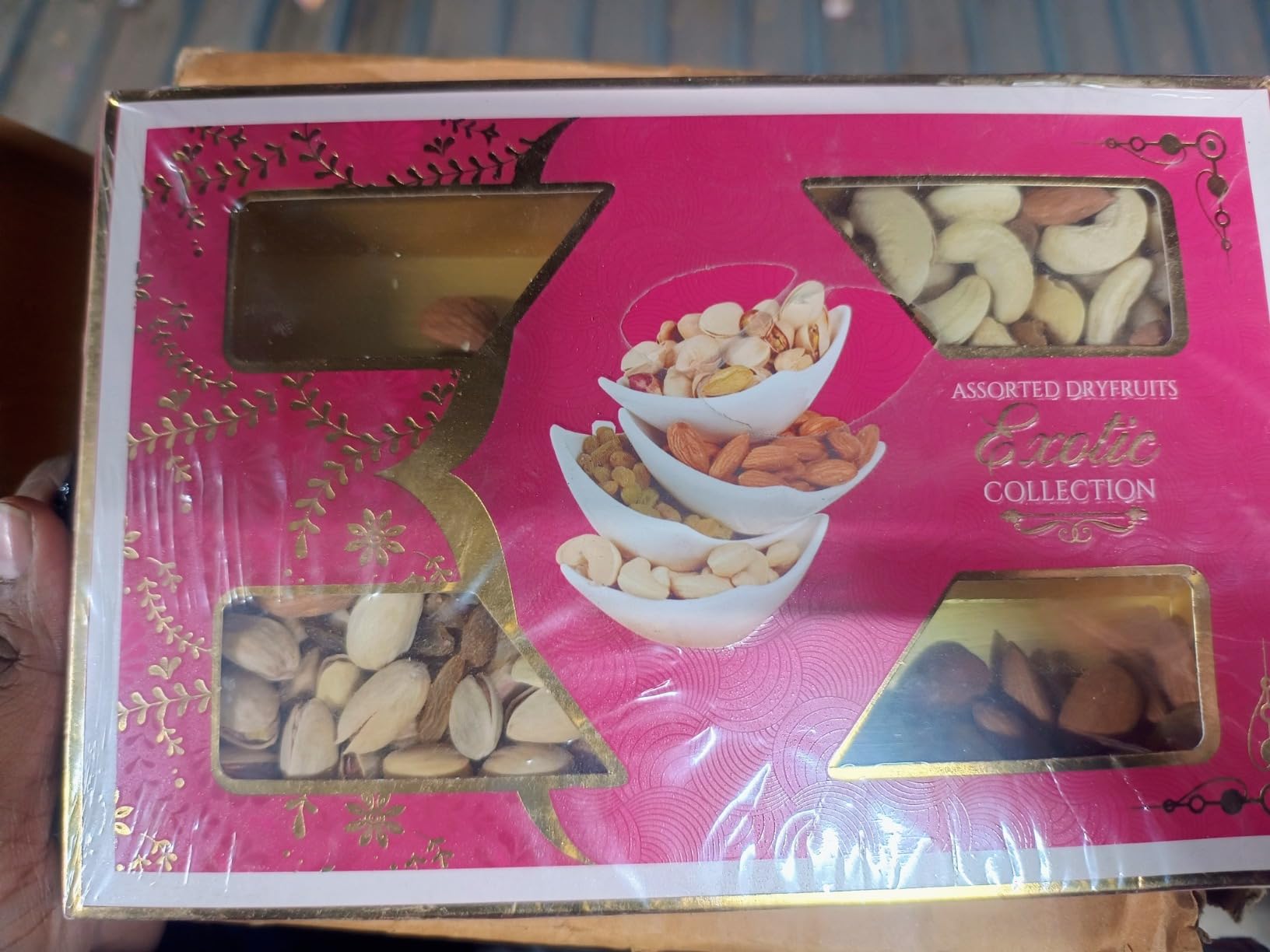 NatureVit Dry Fruits Gift Pack, 200g | Premium Combo of Cashew, Almond ...