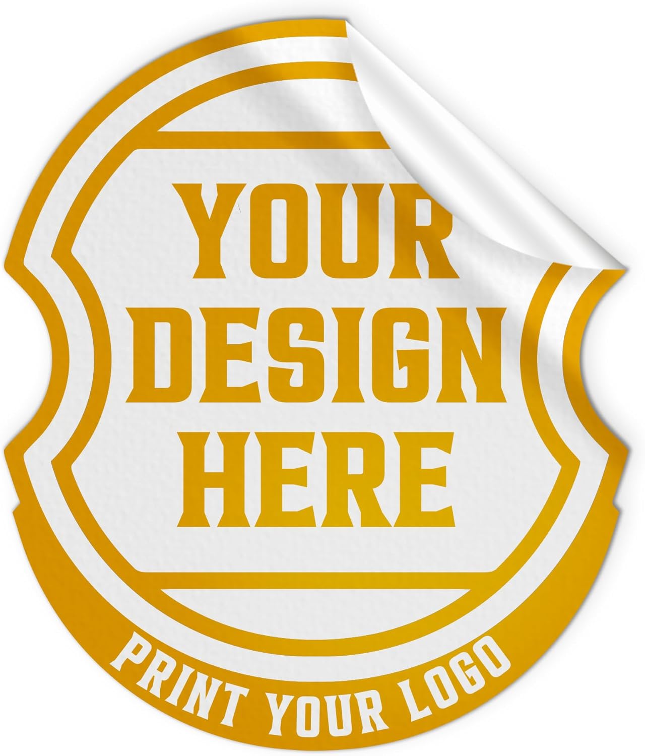 Amazon.com: EGD 120 Pack Custom Stickers for Business Logo | Print Your ...