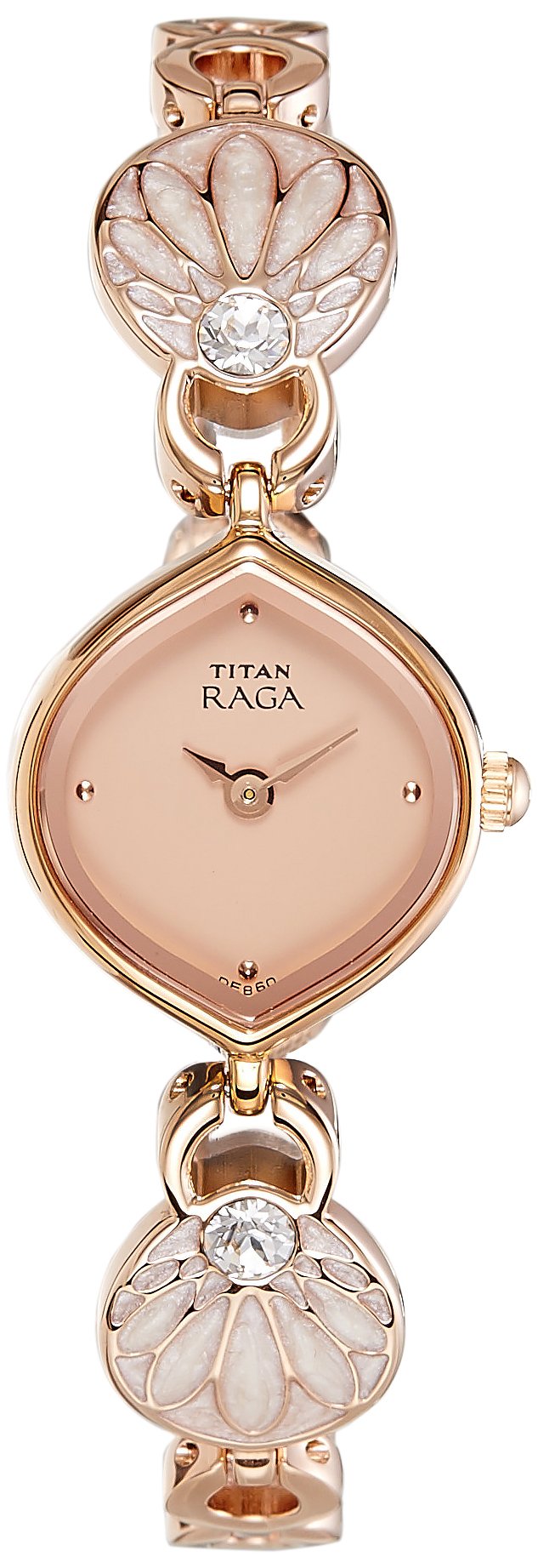 Titan Raga Pink Dial Analog Metal Strap watch for Women-NS2497WM01 ...