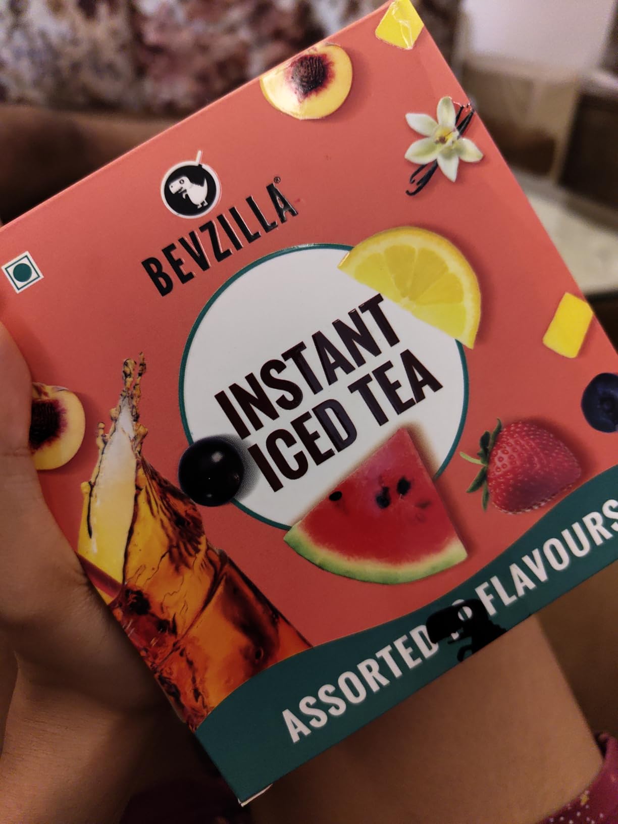 Bevzilla Iced Tea Powder Assorted 10 Flavours Pack, Ice Brew, Cold Brew ...