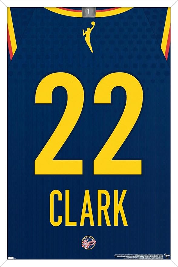 Amazon.com: WNBA Indiana Fever - Caitlin Clark Jersey Wall Poster, 34L ...
