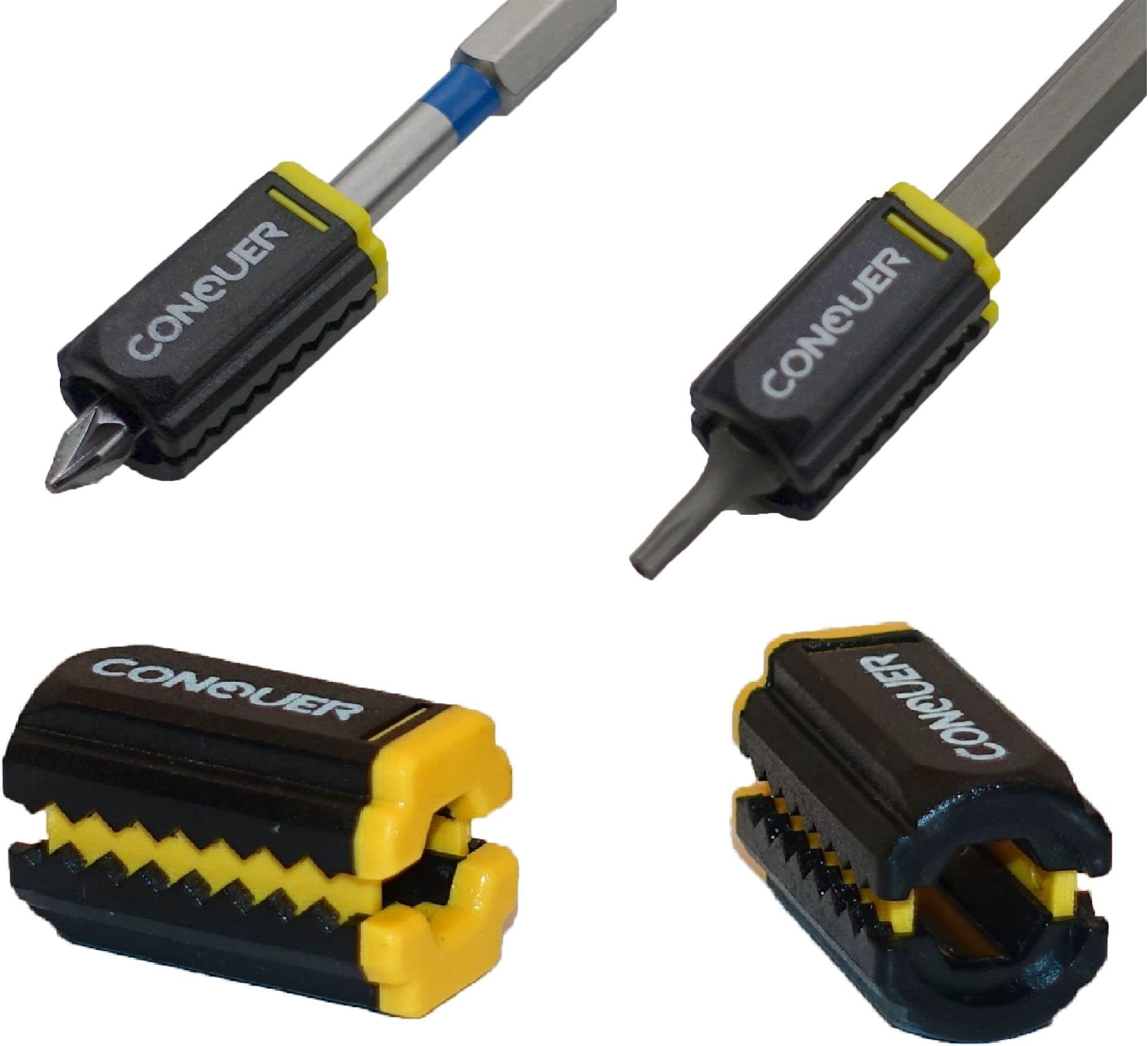 Magnet Grip Pro Magnetic Drill Bit Set | Magnetic Collar Screw holder ...