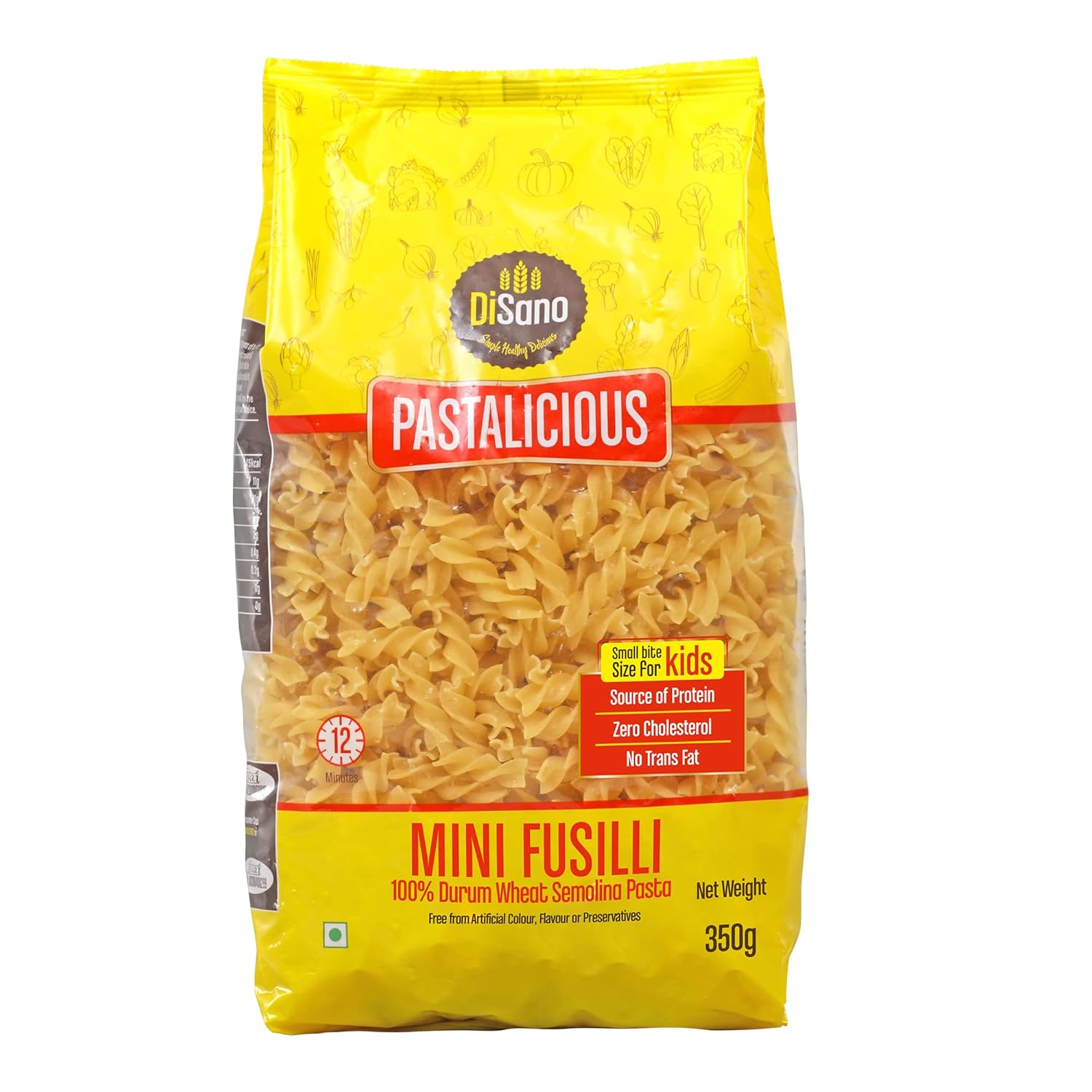 DiSano Pastalicious Mini Fusilli 350g : Amazon.in: Grocery & Gourmet Foods