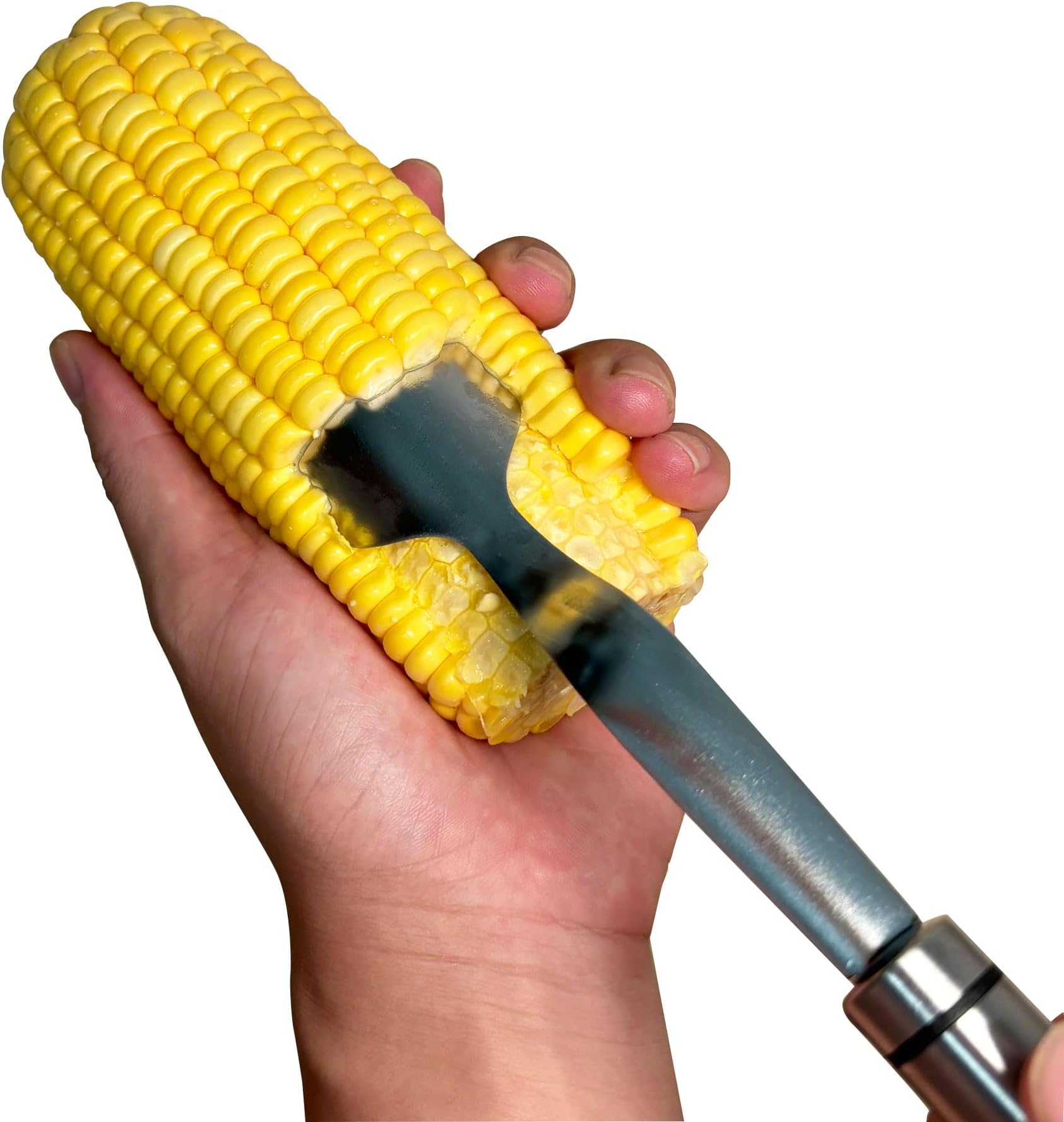 Amazon.com: Stainless Steel Corn Peeler, Efficient Corn Cob Stripper ...