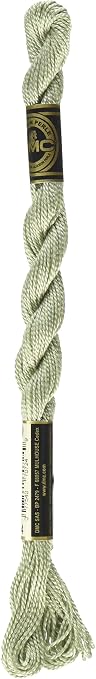 Amazon.com: DMC 115 5-524 Pearl Cotton Thread, Very Light Fern Green ...