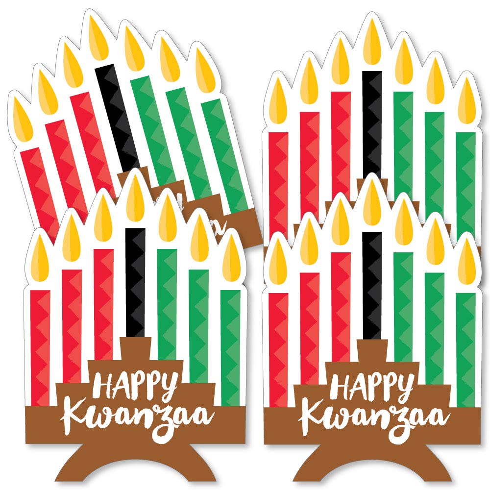 Amazon.com: Big Dot of Happiness Happy Kwanzaa - Kinara Decorations Diy ...