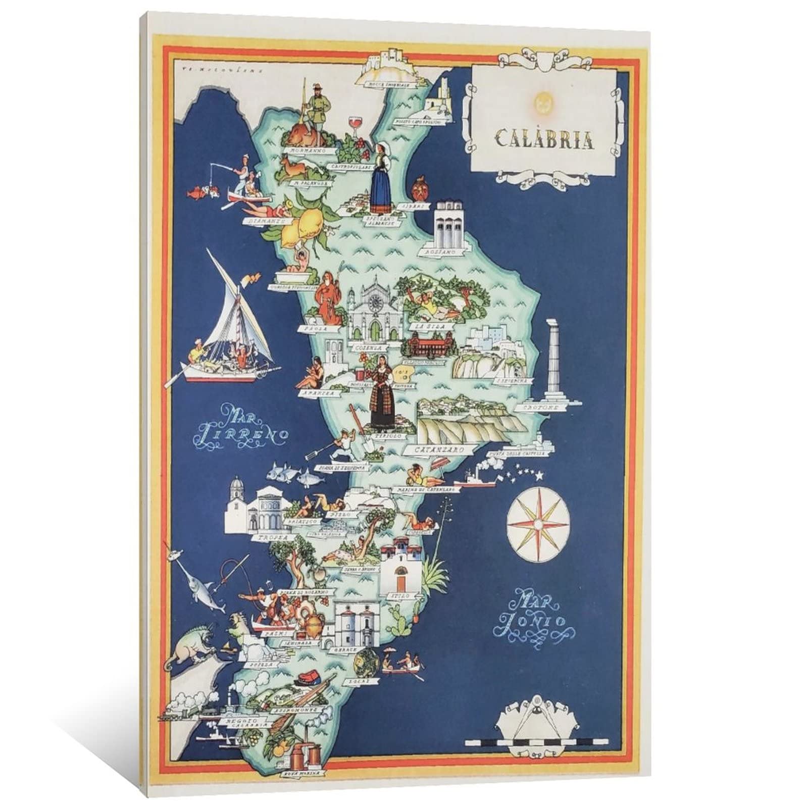 Forever Living Calabria Italy Map