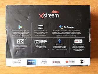 Airtel Xstream Only Box | Android TV Box |1 Month Malyalam Mega HD Pack ...