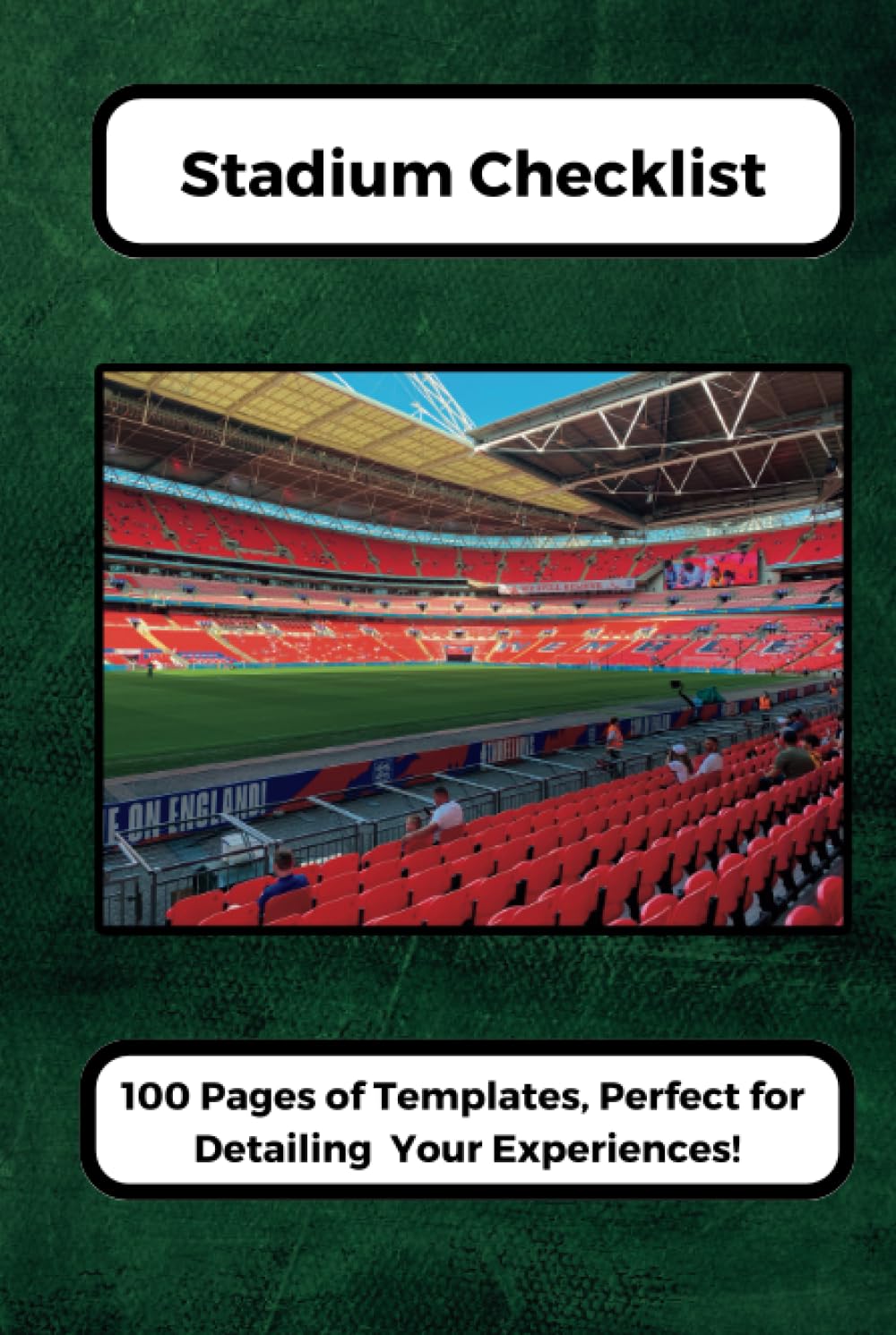 Football Stadium Checklist Rating Book Soccer 100 Pages: Amazon.co.uk ...