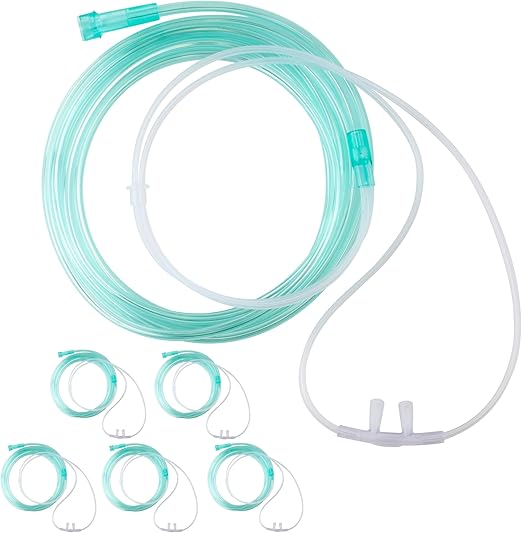 Amazon.com: American Goods Nasal Oxygen Cannula Flared Tip 7Ft (2.1m ...