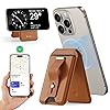 Amazon.com: Miroddi for MagSafe Wallet, Works with Apple Find My, Stronger Magnetic Phone Wallet ...