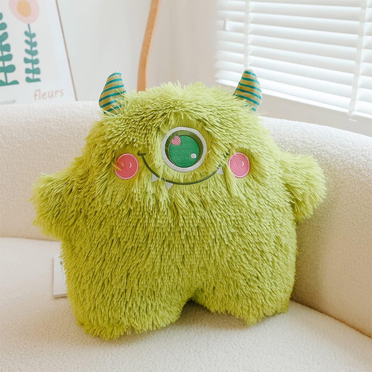 Amazon.com: 17.7 inch Cute Large Monster Stuffed Animal Kawaii Plush ...