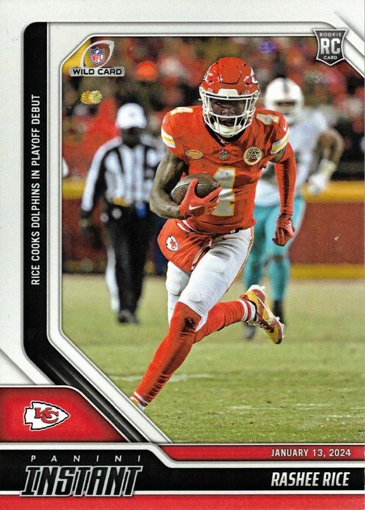 Amazon.com: 2023 Panini Instant Football #133 Rashee Rice Rookie Card ...