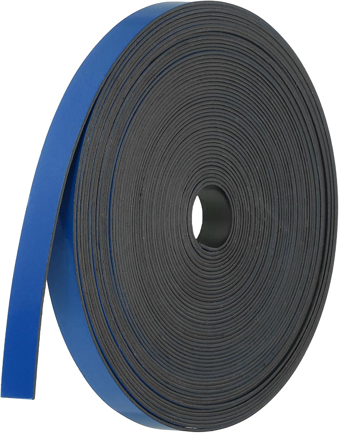 PATIKIL Magnetic Strip Roll, 32.8ft x 0.4" Fridge Magnets Tape Flexible ...