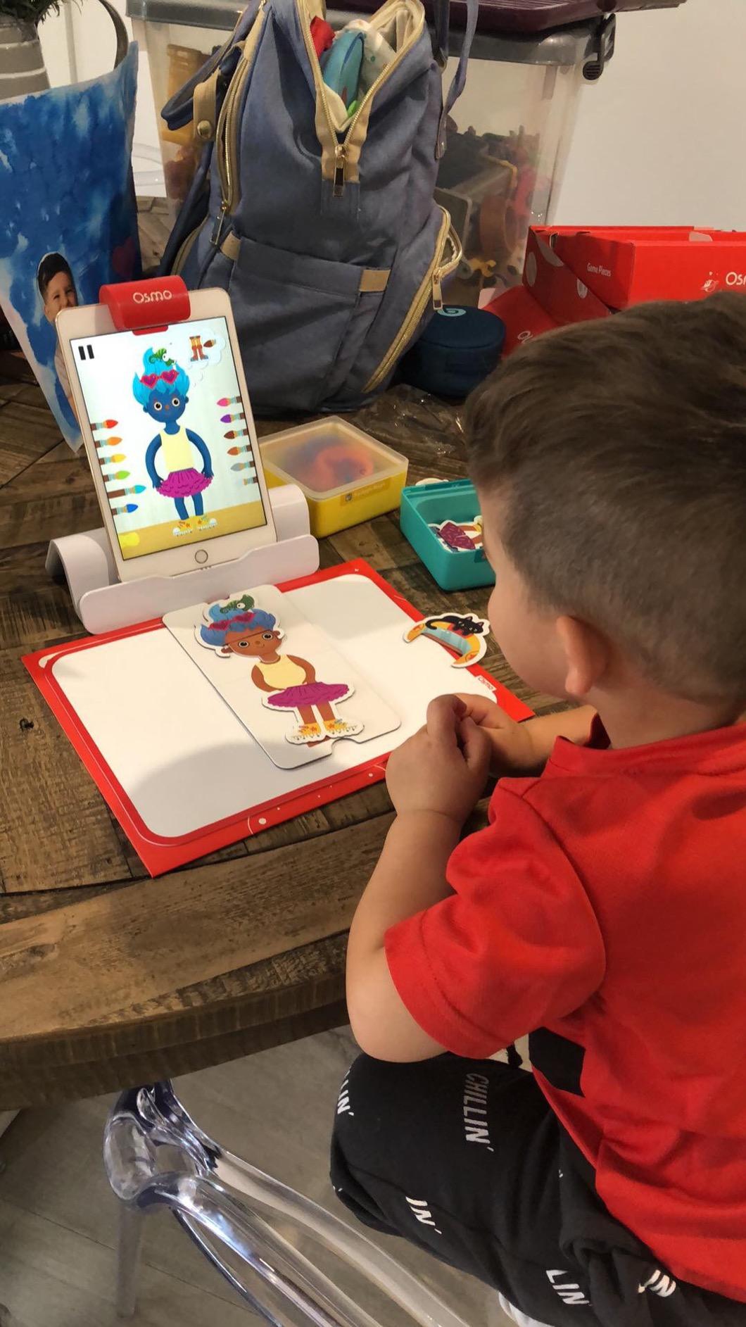 Osmo-Little Genius Starter Kit for iPad + Early Math Adventure-6 ...