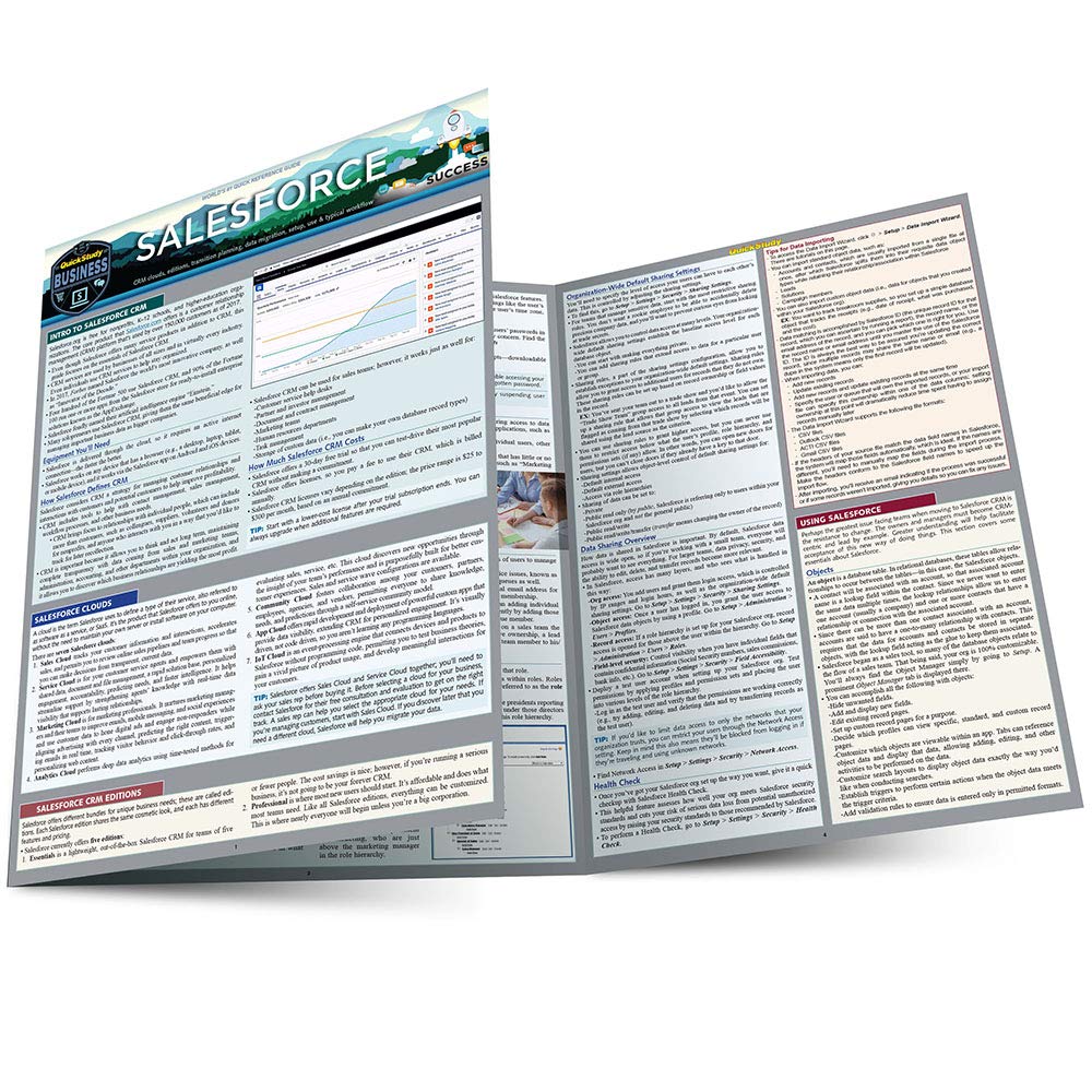 Buy Salesforce: a QuickStudy Laminated Reference Guide Book Online at ...