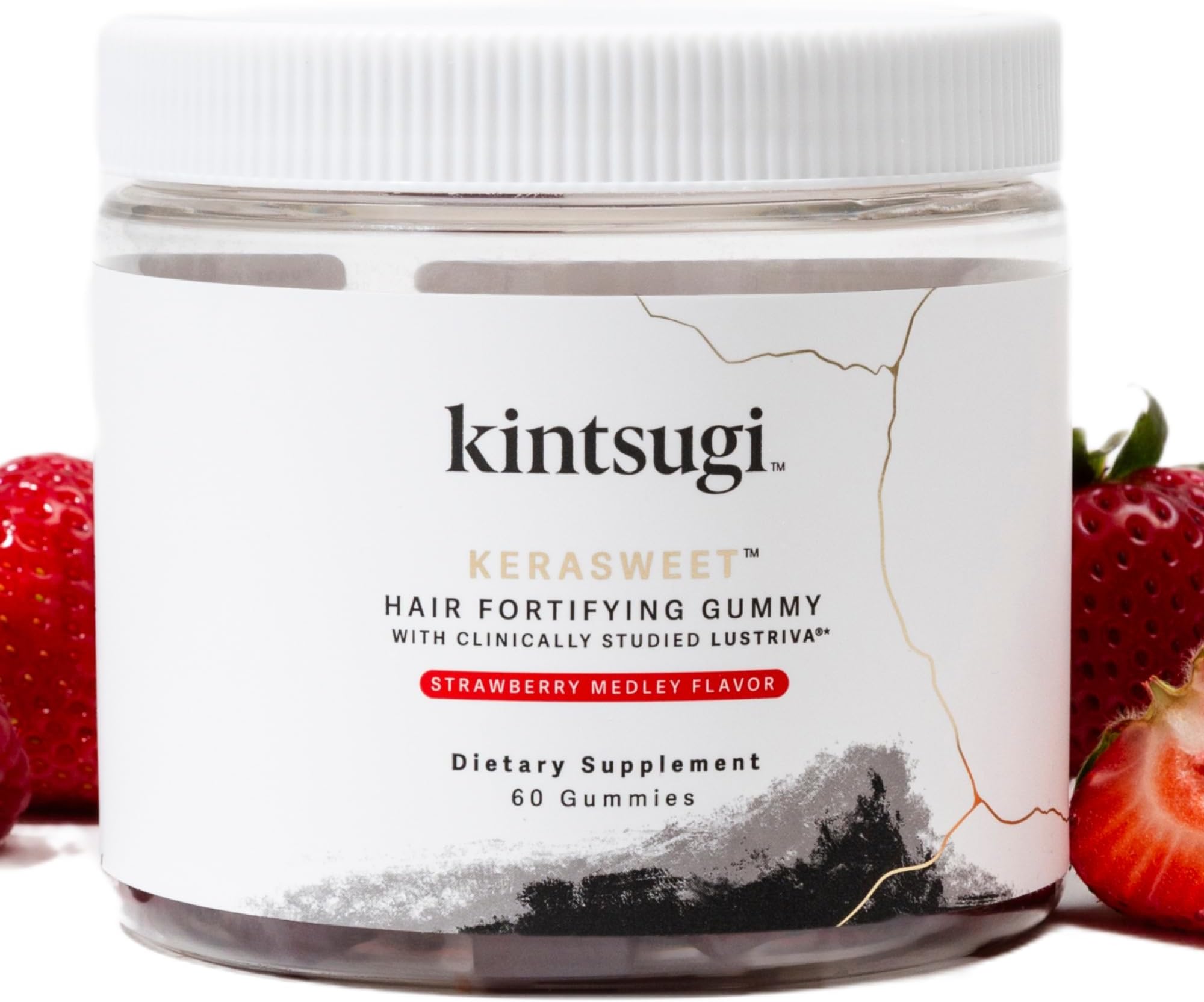 Amazon.com: Kintsugi KeraSweet Hair Fortifying Gummy- Help Combat Signs ...