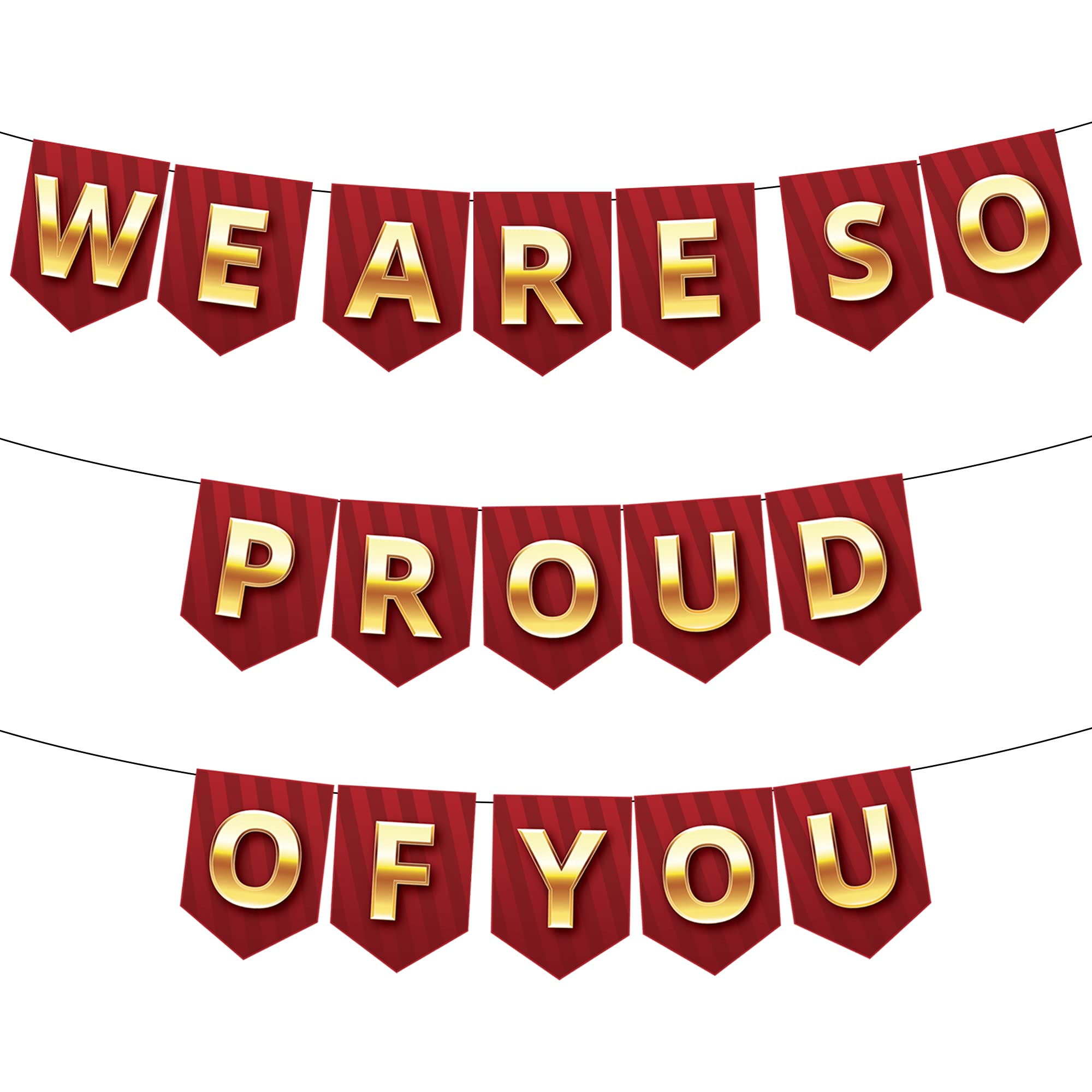 Buy We Are So Proud Of You Banner - Big 10 Feet, No DIY | Graduation ...