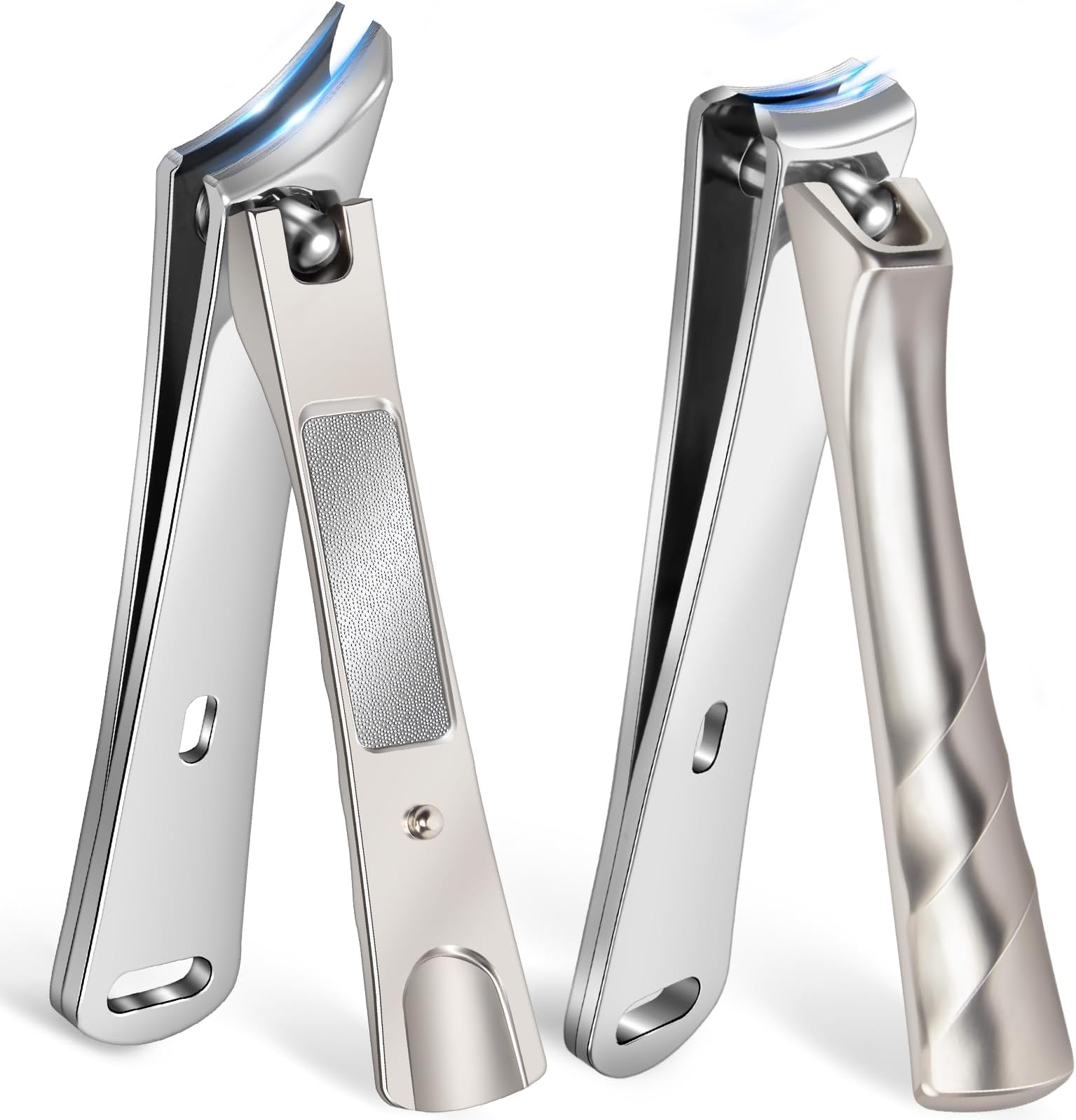 Amazon.com: Nail Clippers for Men, Slanted Curved Finger Nail Clippers ...