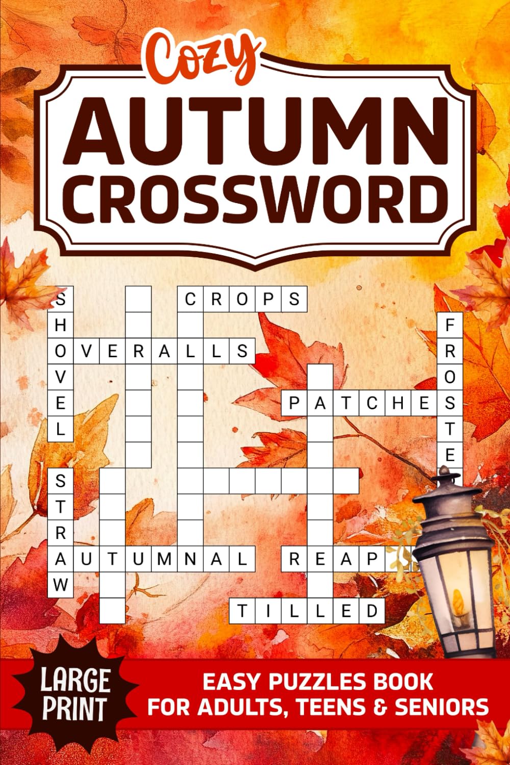Easy Autumn Crossword Puzzles For Adults: Fun And Easy Fall Themed ...