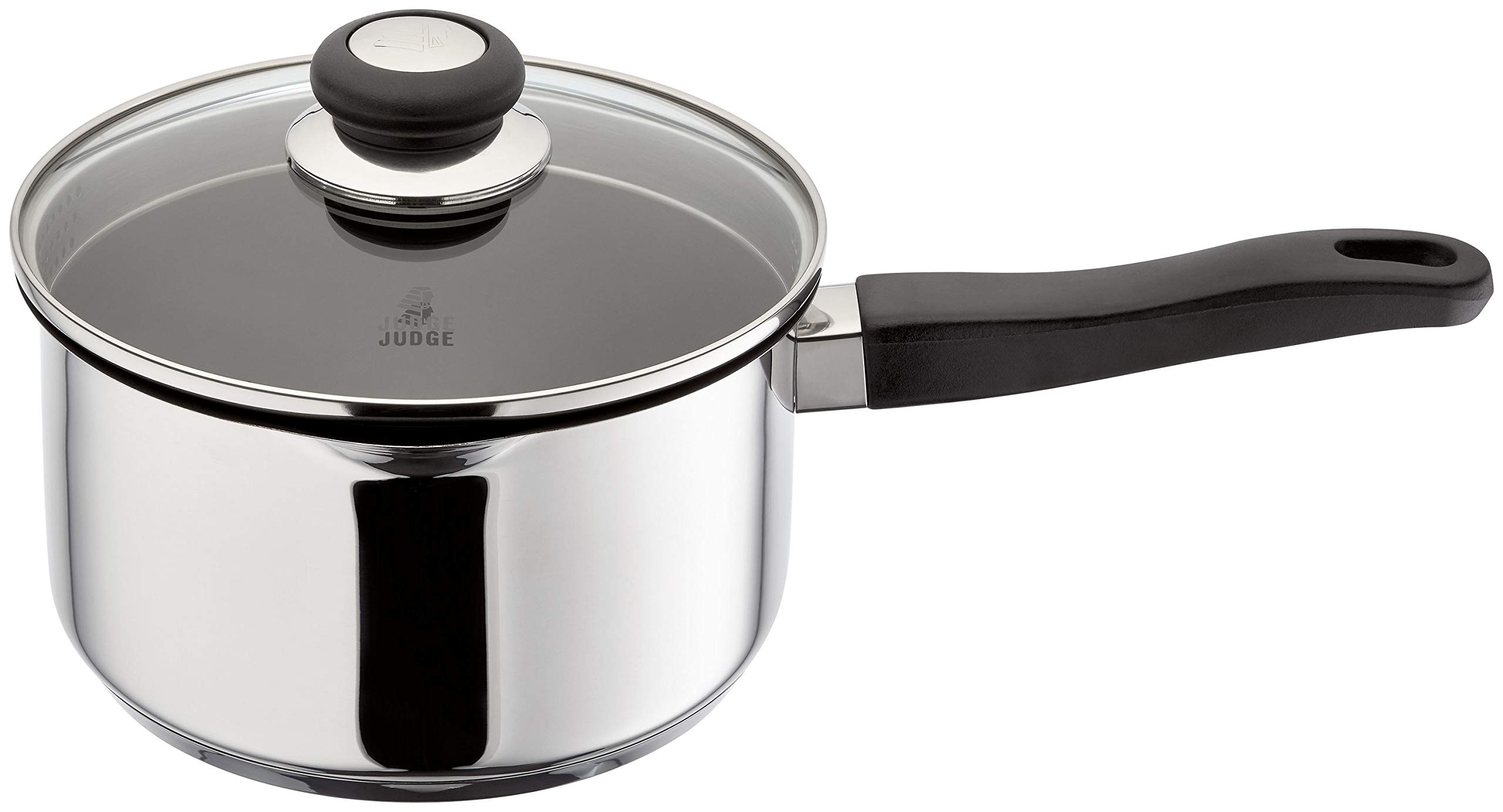 Judge Vista Stainless Steel Non-Stick Large Saucepan with Pouring Lip ...